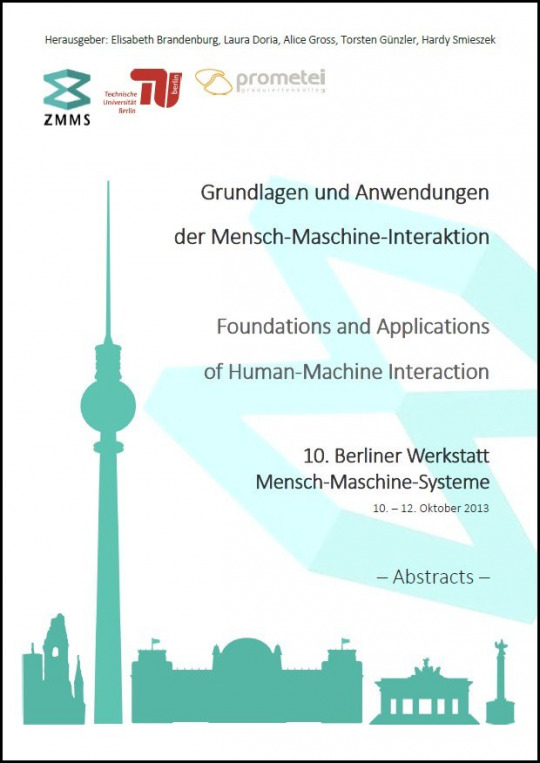 Grundlagen und Anwendungen der Mensch-Maschine-Interaktion – TU Berlin ...